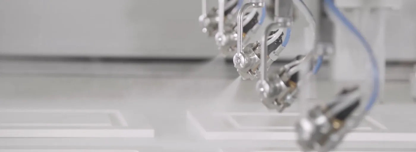 New Elispray: faster, easier to clean, less lacquer consumption